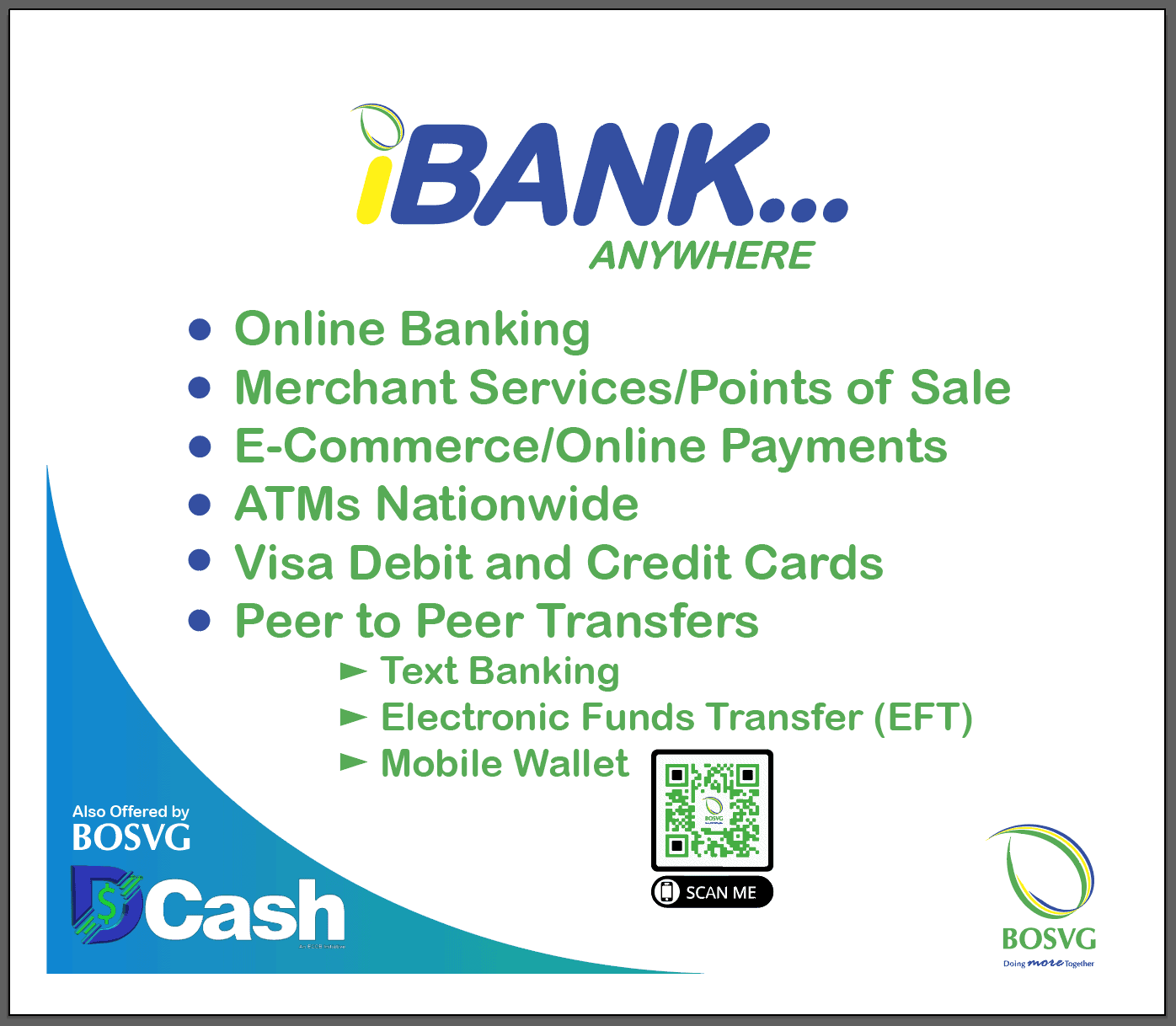 Bank of Saint Vincent & the Grenadines iBank info - Bank of Saint ...