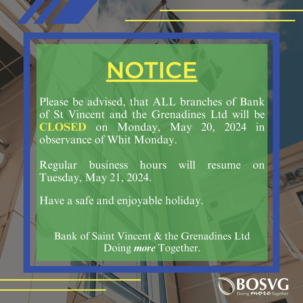 Bank of Saint Vincent & the Grenadines Integration hub - Cheques - Bank ...